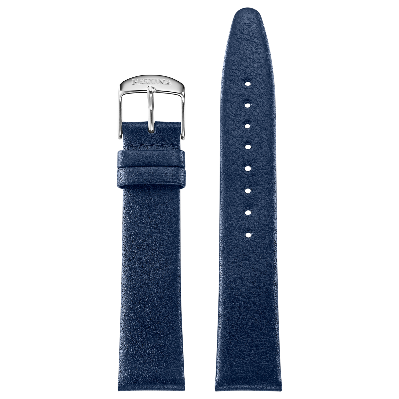 CORREA DE RELOJ DE PIEL AZUL FESTINA DE 20 MM BC11001