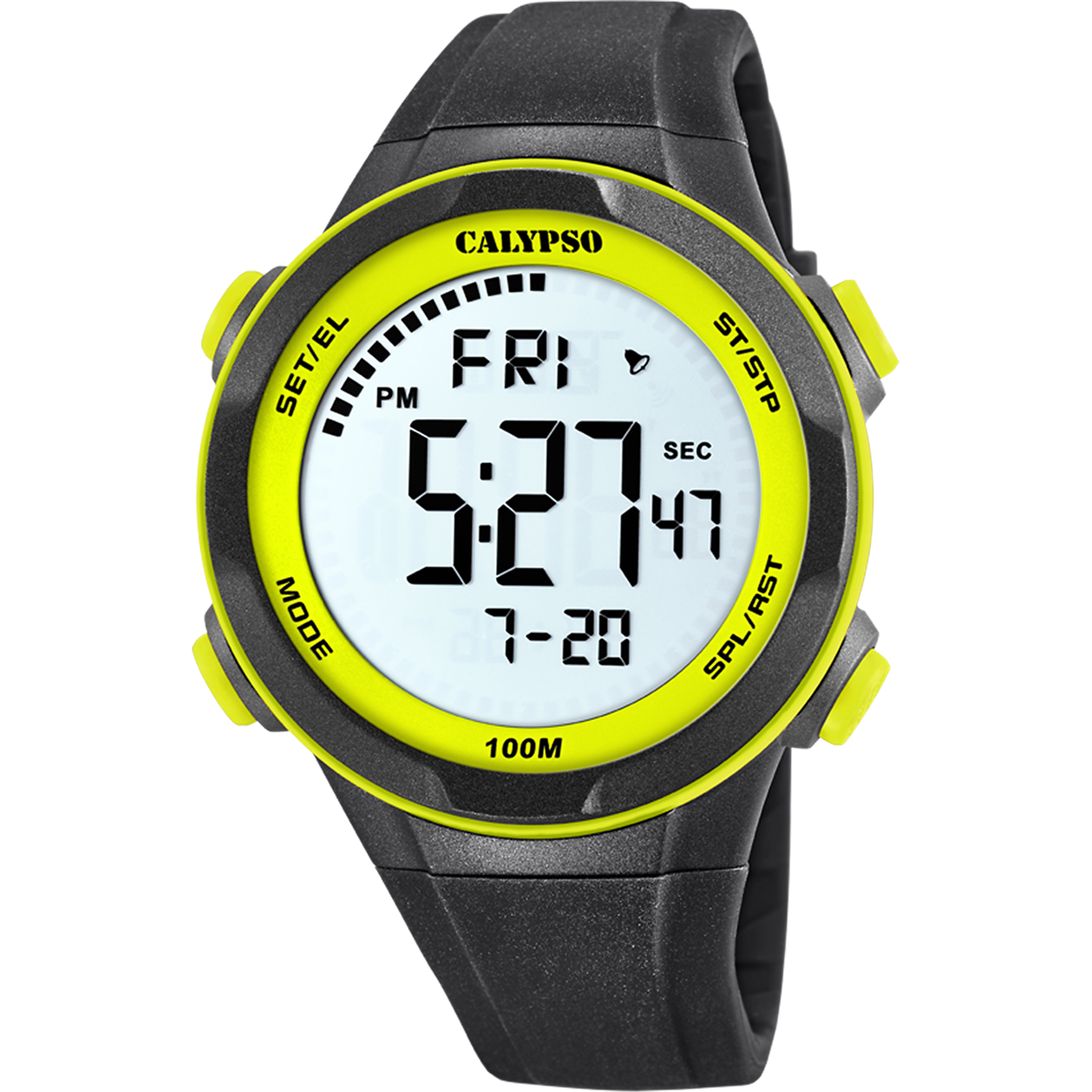 CALYPSO WATCH K5780/1 WHITE RUBBER STRAP, MAN