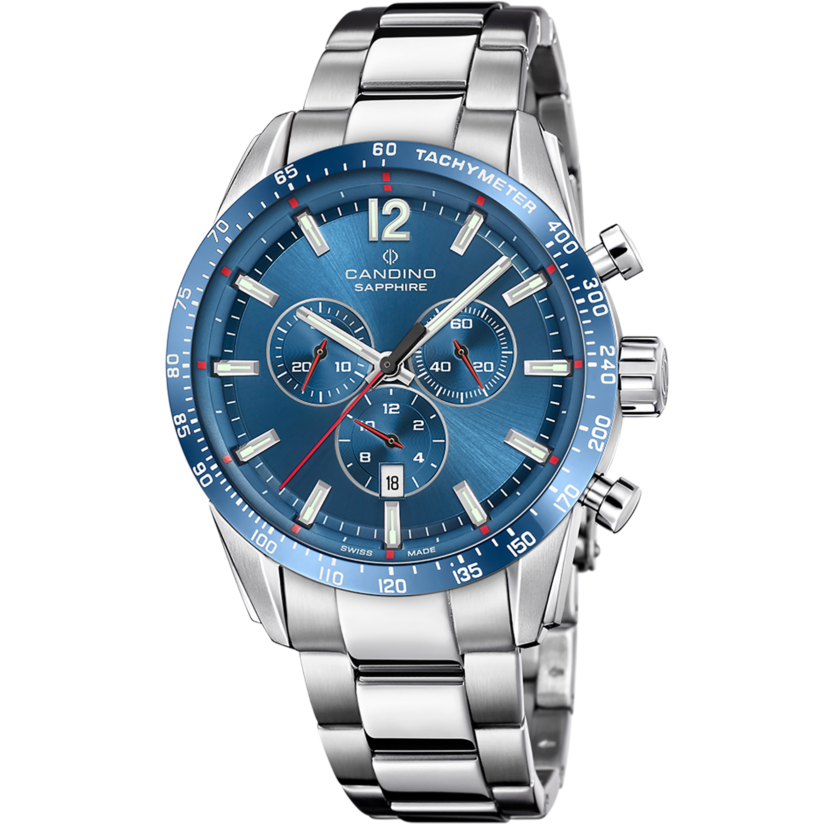 Candino Swiss men's blue watch C4757/F
