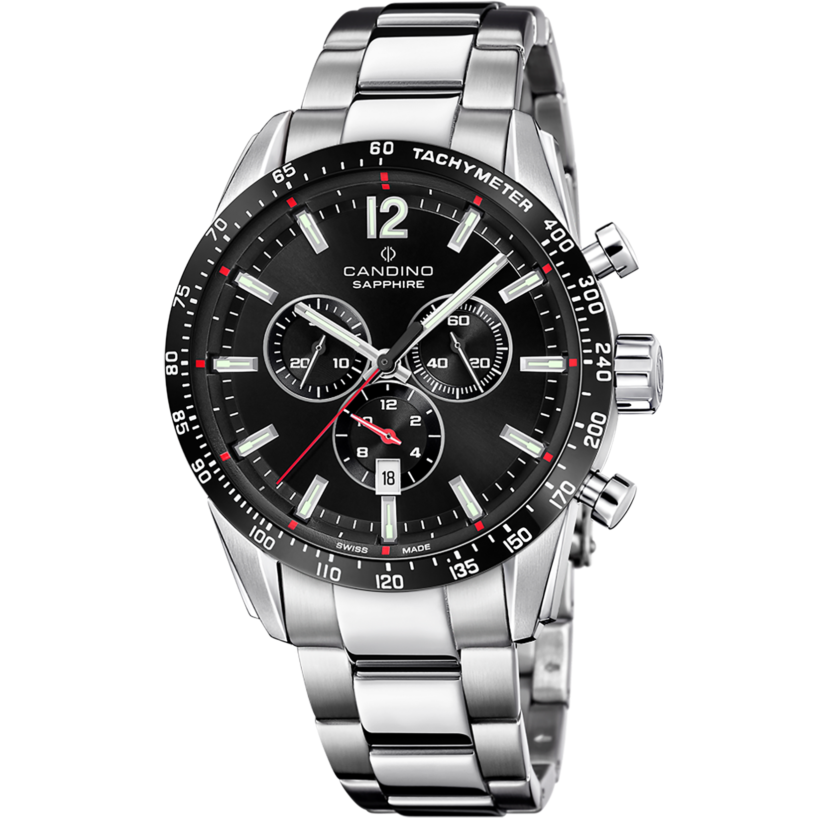 Reloj Candino Swiss C4757/G negro hombre