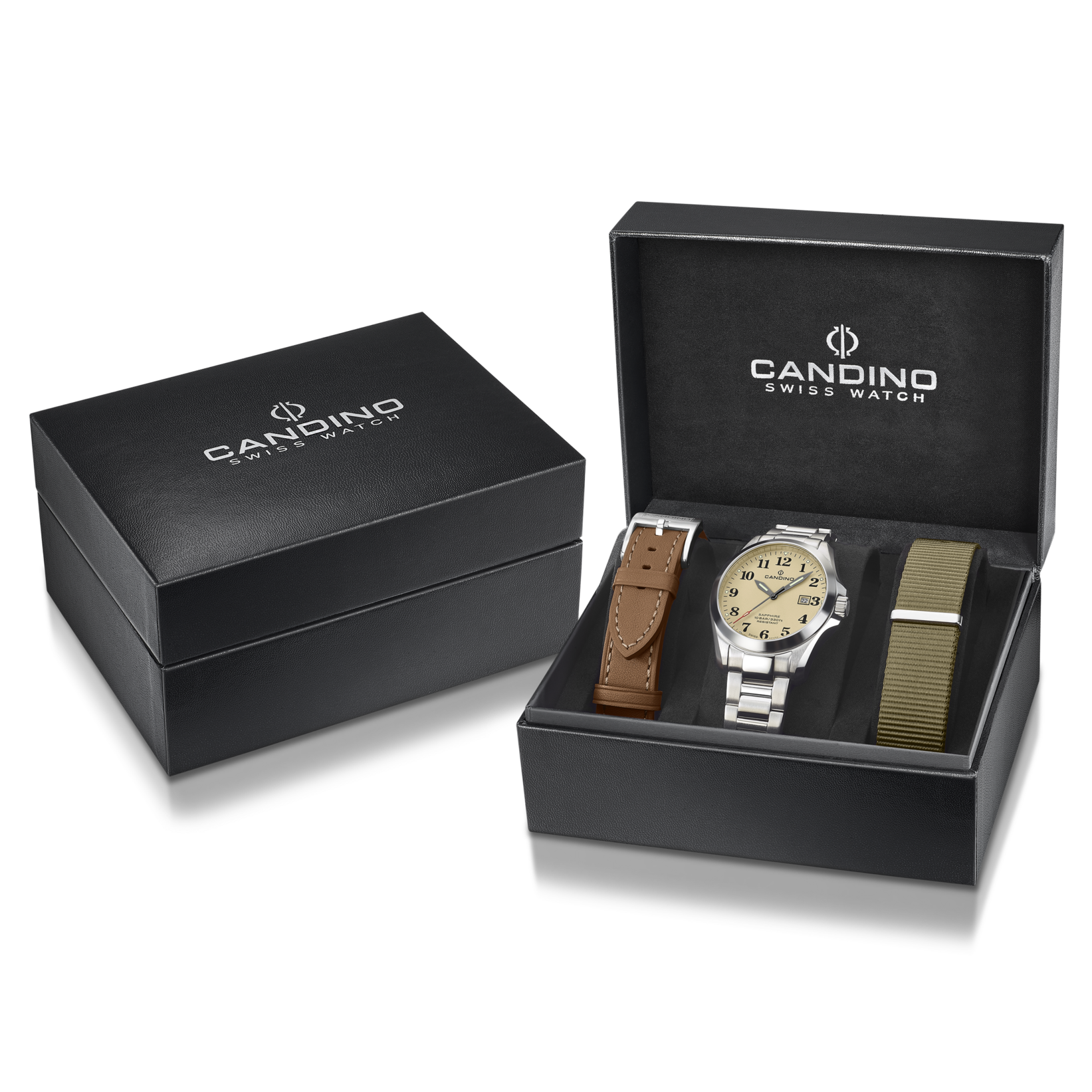 RELOJ DE HOMBRE CANDINO FIELD C4785/1 CON CORREAS INTERCAMBIABLES