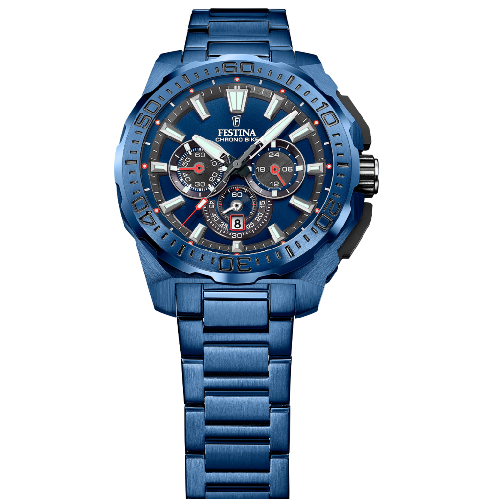 FESTINA MEN'S WATCH CHRONO BIKE SPECIAL EDITION F20729/1 BLUE STEEL STRAP