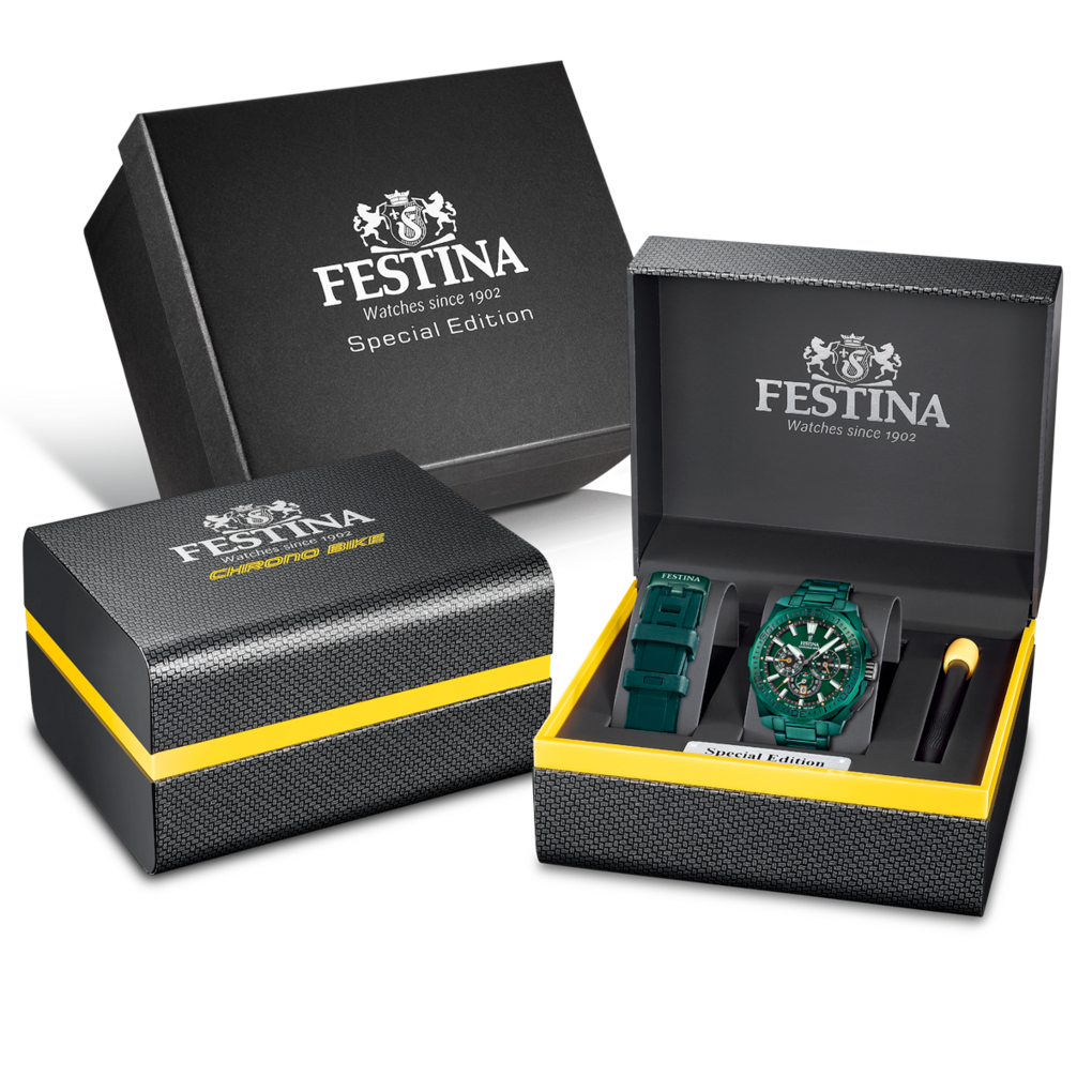 RELOJ DE HOMBRE FESTINA CHRONO BIKE EDICIÓN ESPECIAL F20730/1 VERDE ...