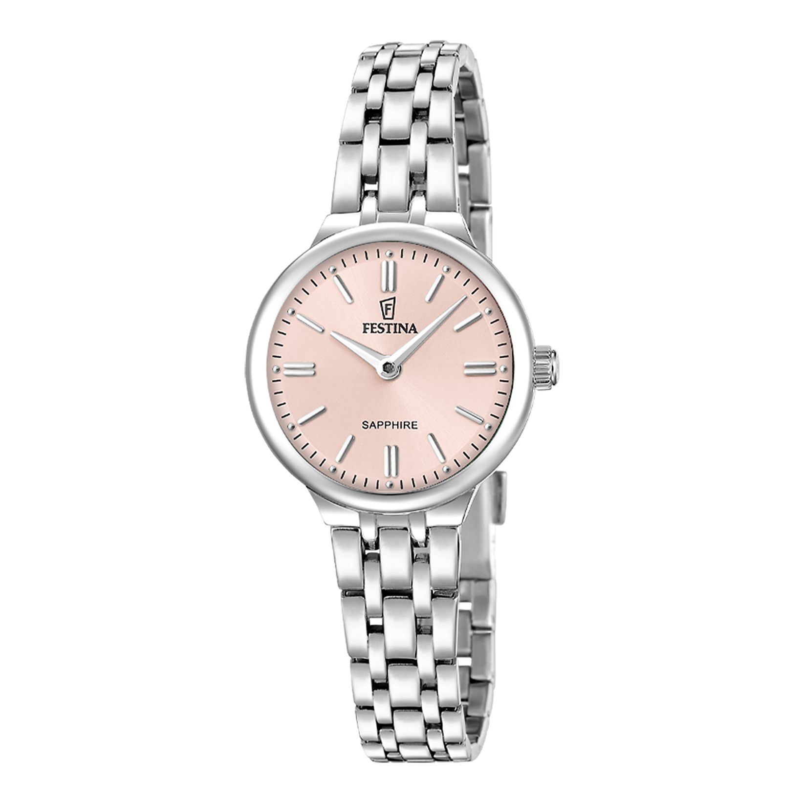 Festina women's pink Mademoiselle stainless steel watch bracelet F20744/2