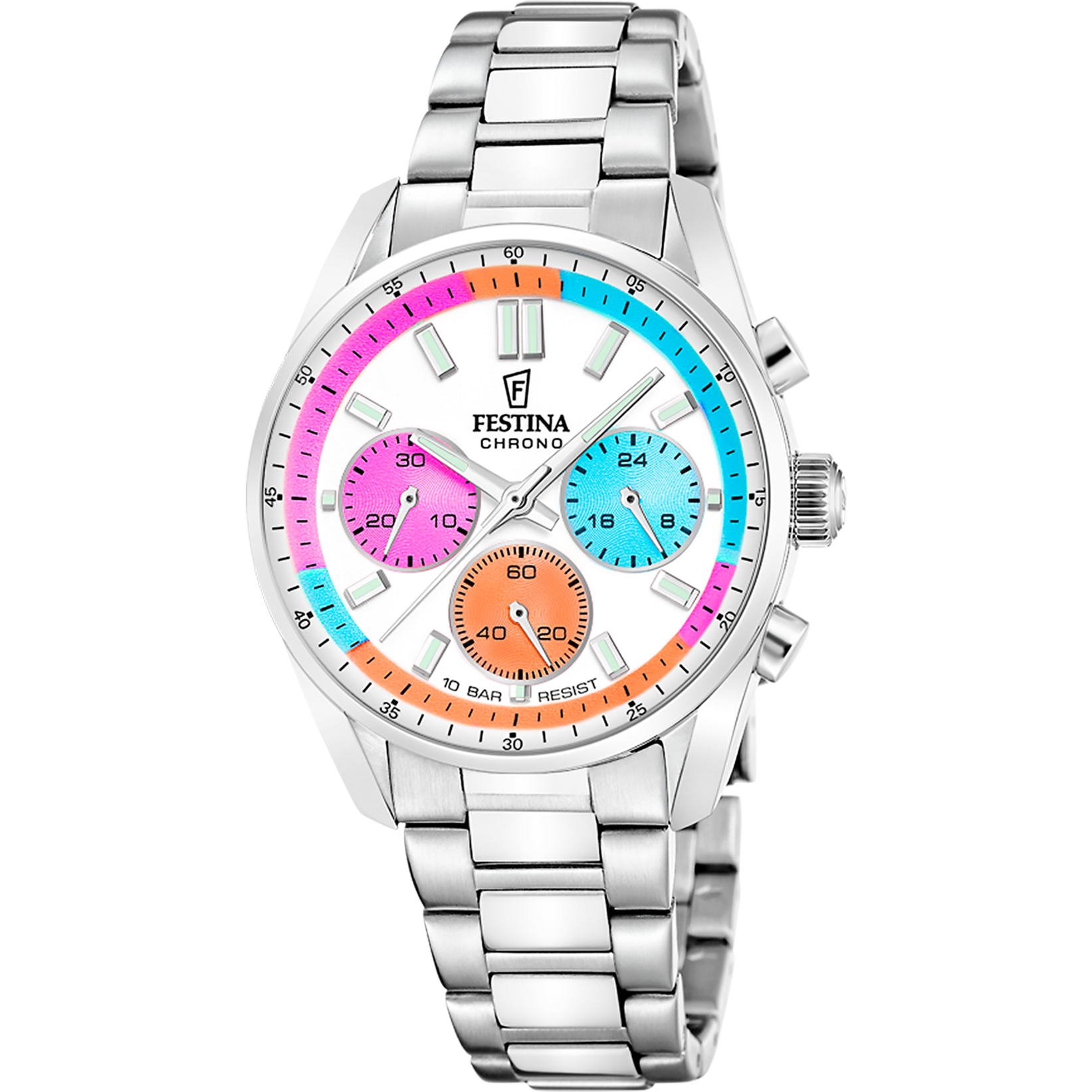 FESTINA BOYFRIEND F20753/7 MULTI, ACIER INOXYDABLE, UNISEX