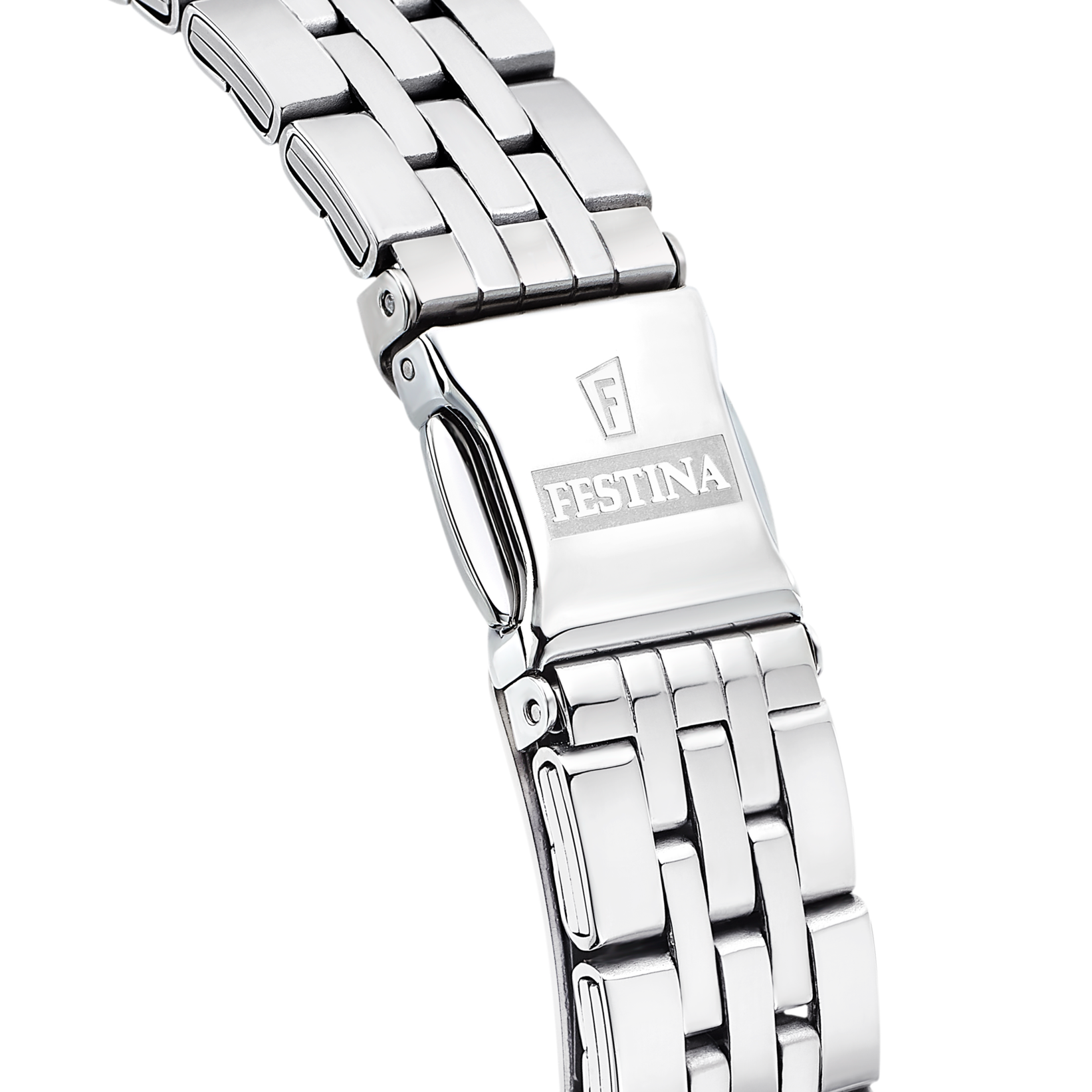 Festina Mademoiselle watch F16867/1 silver steel strap, women's