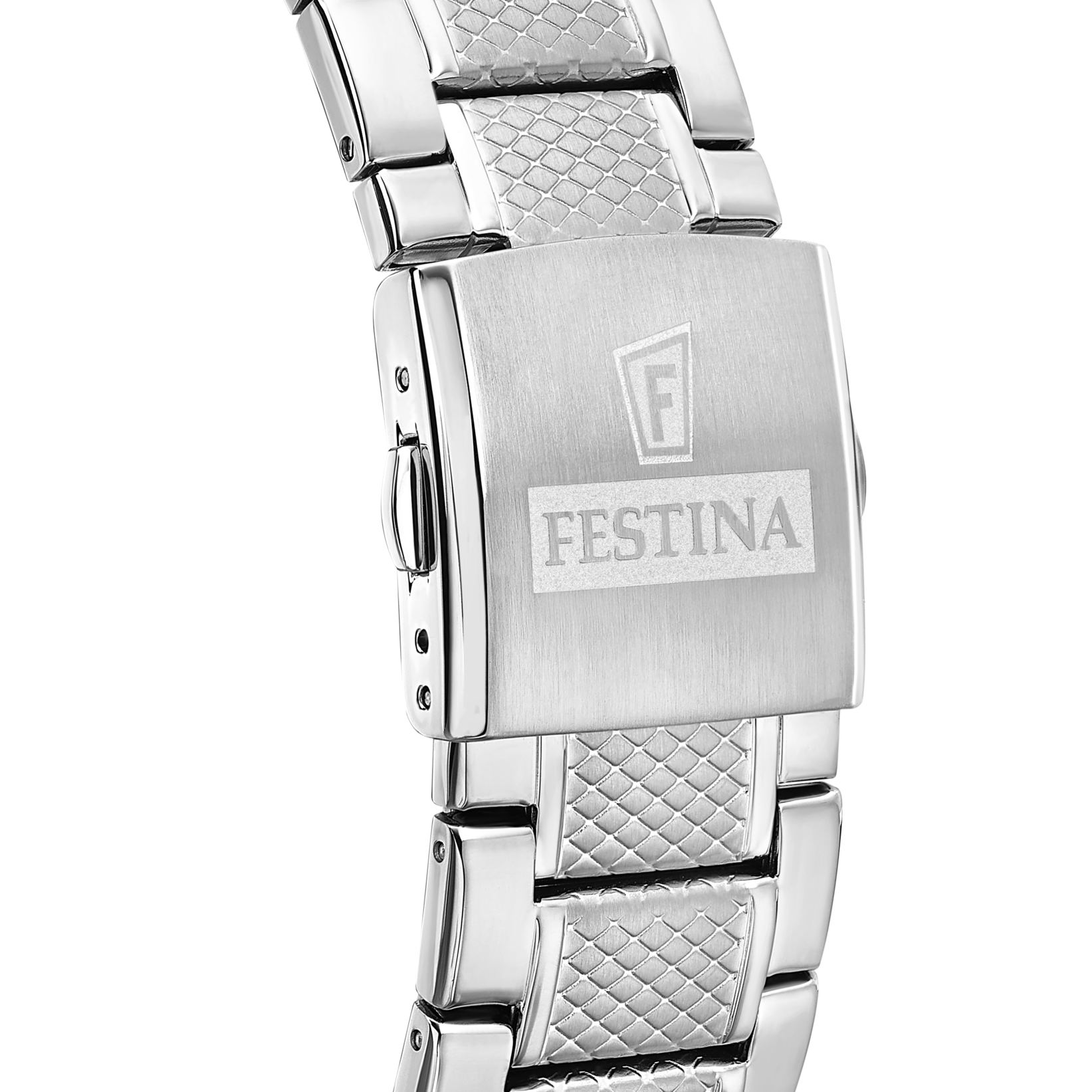 FESTINA MEN'S BLUE TIMELESS CHRONOGRAPH STAINLESS STEEL WATCH BRACELET ...