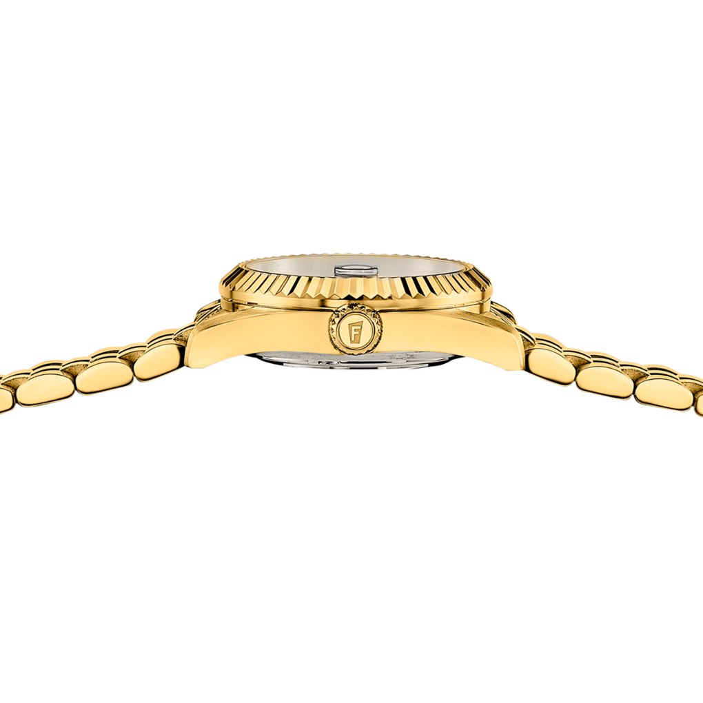 FESTINA SWISS MADE WOMEN'S NACRE CLASSIC STEEL STAINLESS STEEL WATCH ...