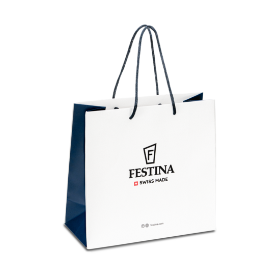 FESTINA SWISS MADE WOMEN'S NACRE CLASSIC STEEL STAINLESS STEEL WATCH ...