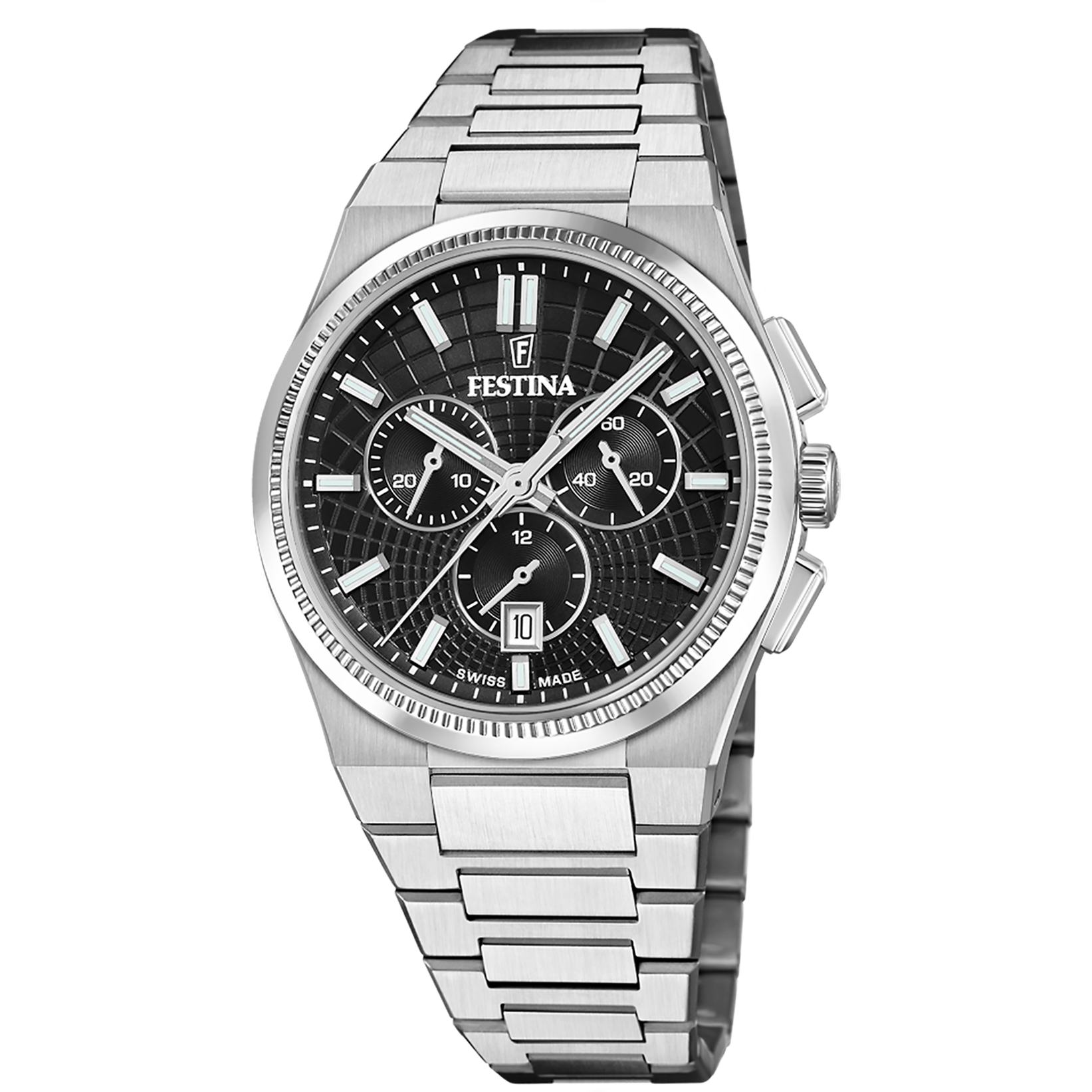 Festina Swiss Made men's watch Rivé F20059/4 black