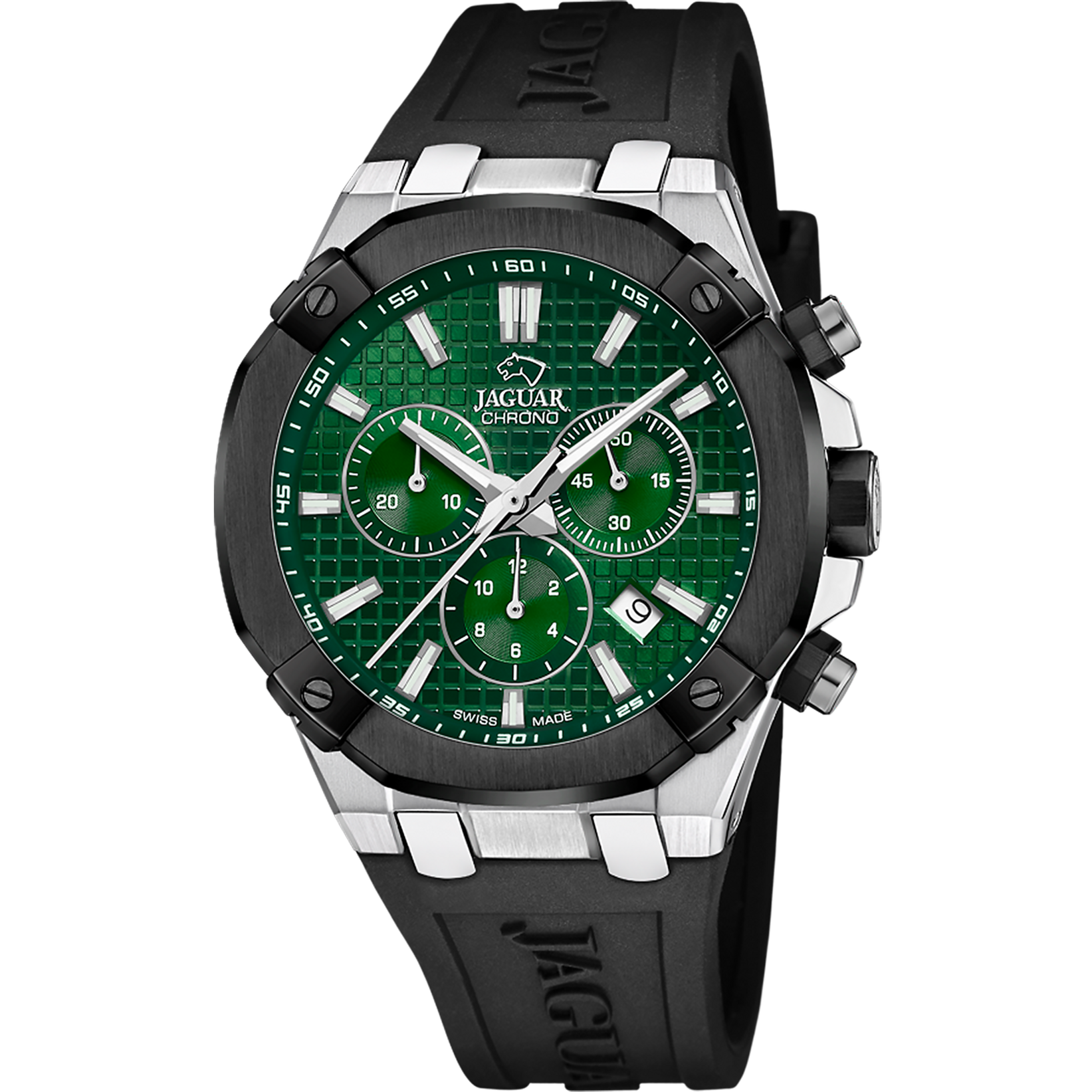 RELOJ SUIZO JAGUAR DIPLOMATIC PARA HOMBRE, COLOR VERDE J1020/1