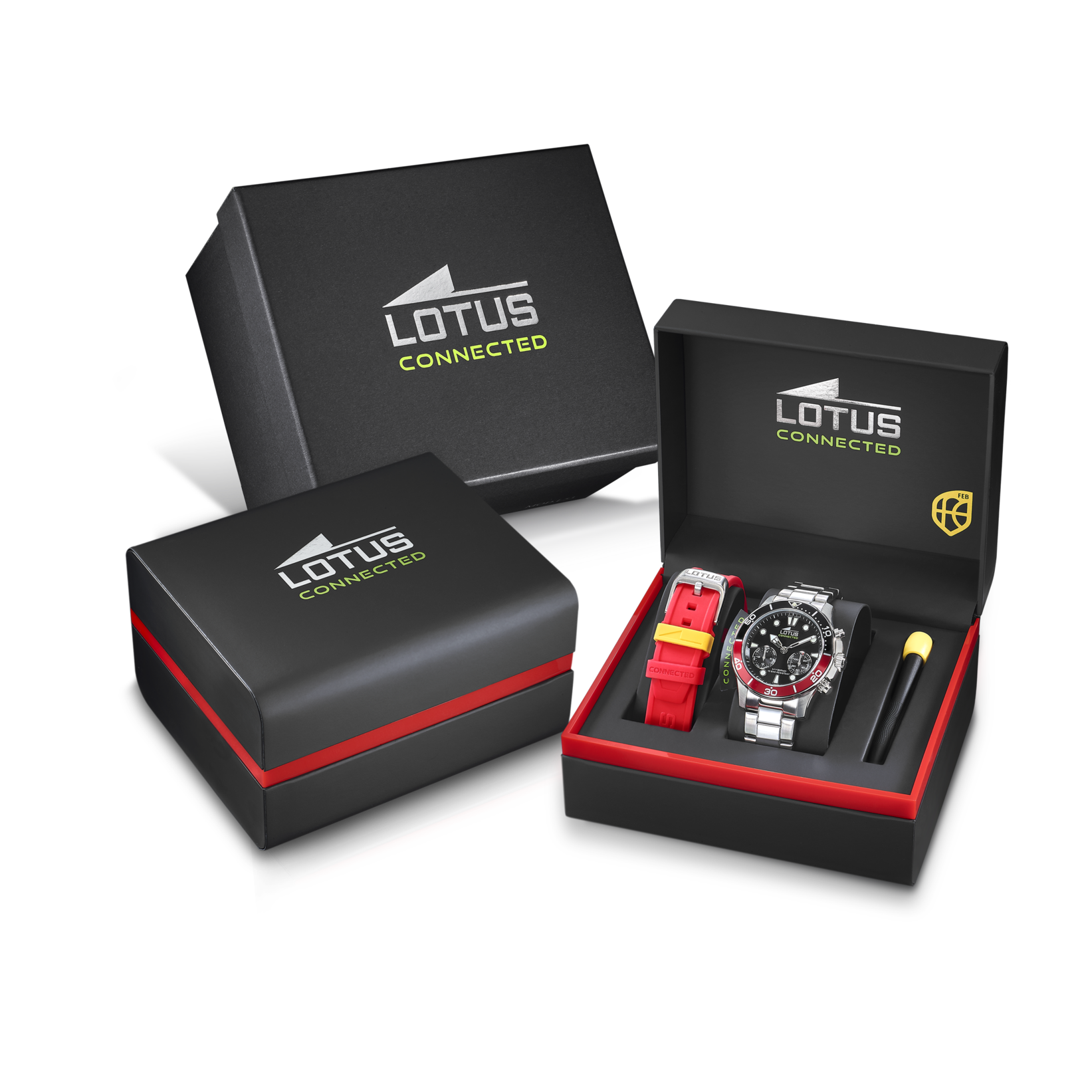 Lotus Relojes Logo HERRENARMBANDUHR LOTUS CONNECTED D ROT 20000/6