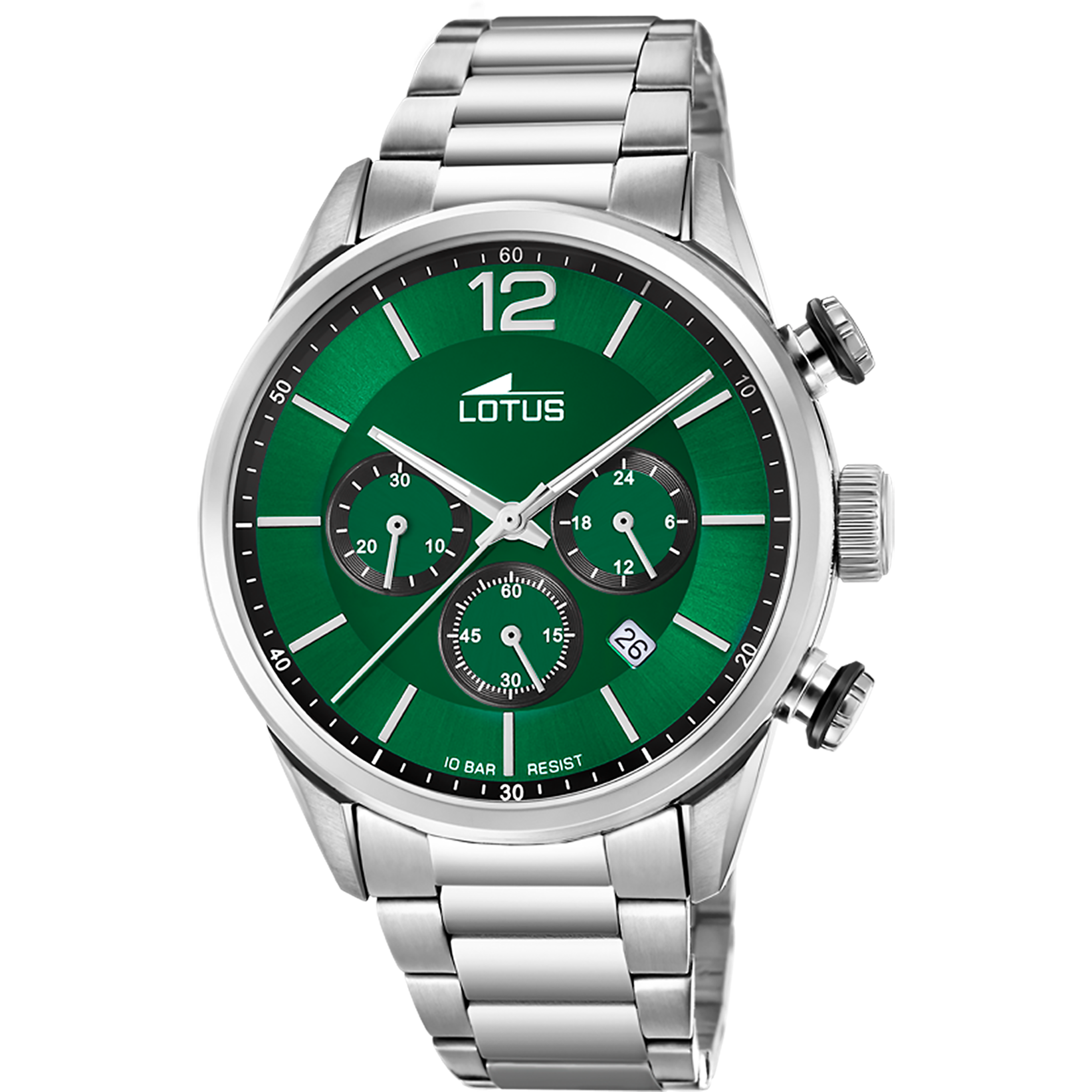 RELOJ DE HOMBRE LOTUS CHRONO CON ESFERA VERDE 18688/4