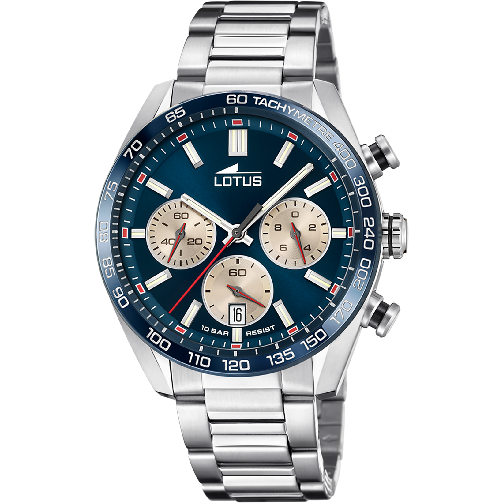RELOJ DE HOMBRE LOTUS CHRONO CON ESFERA AZUL 18916/2