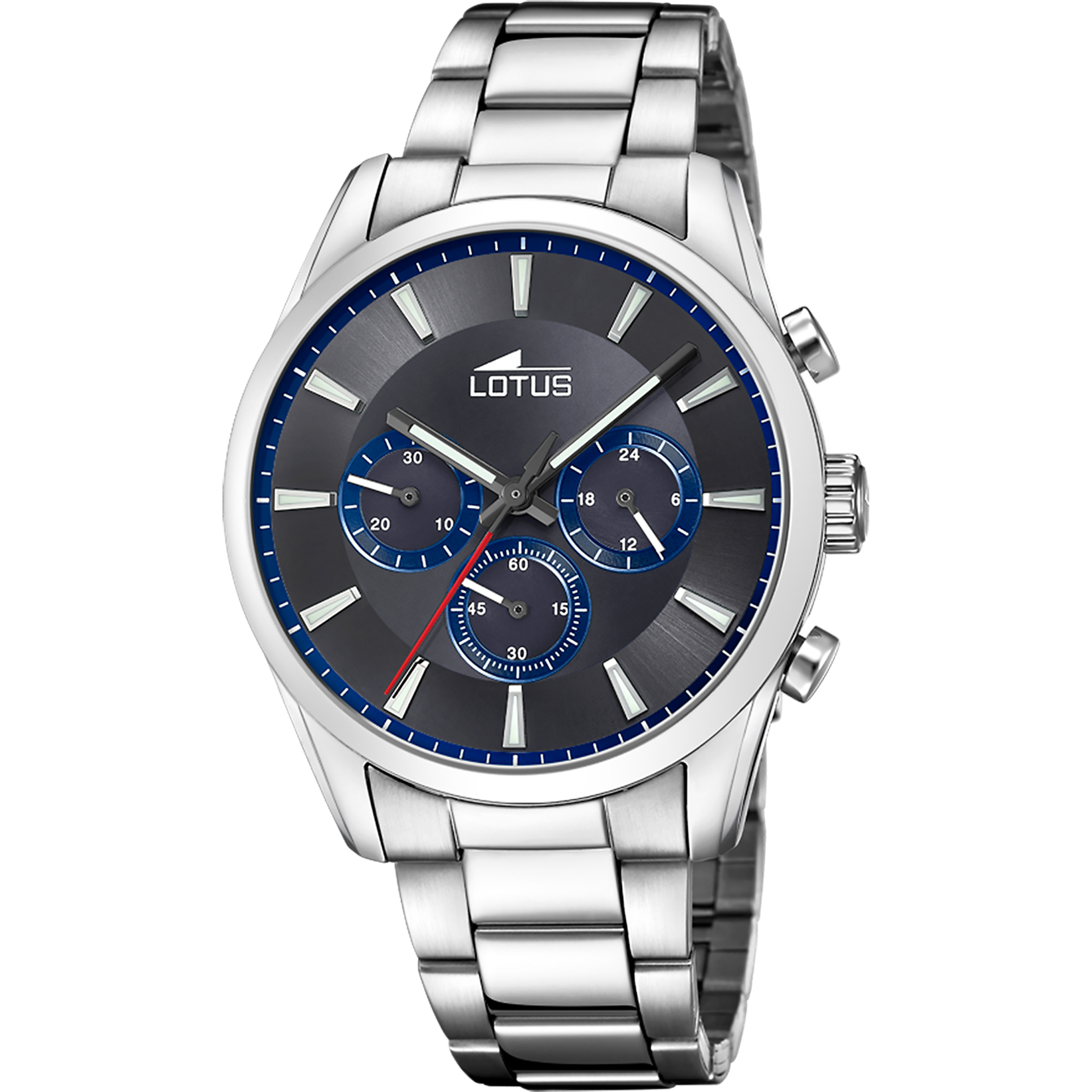 RELOJ DE HOMBRE LOTUS CHRONO CON ESFERA NEGRA 18922/6