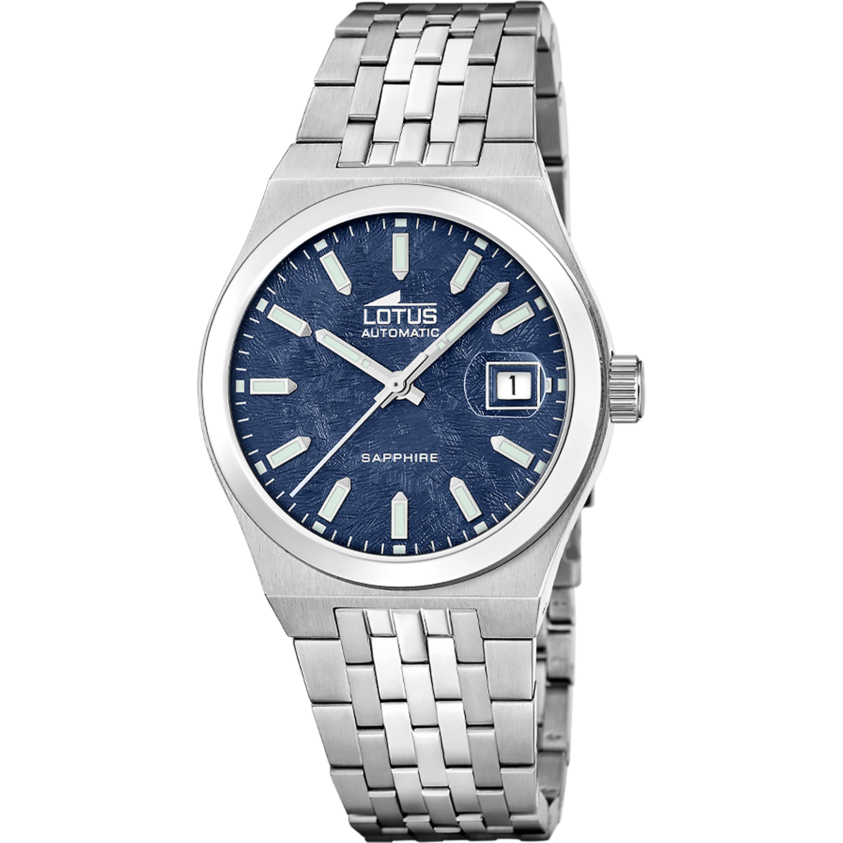 Lotus men's black New Arrivals stainless steel watch bracelet 19000/6