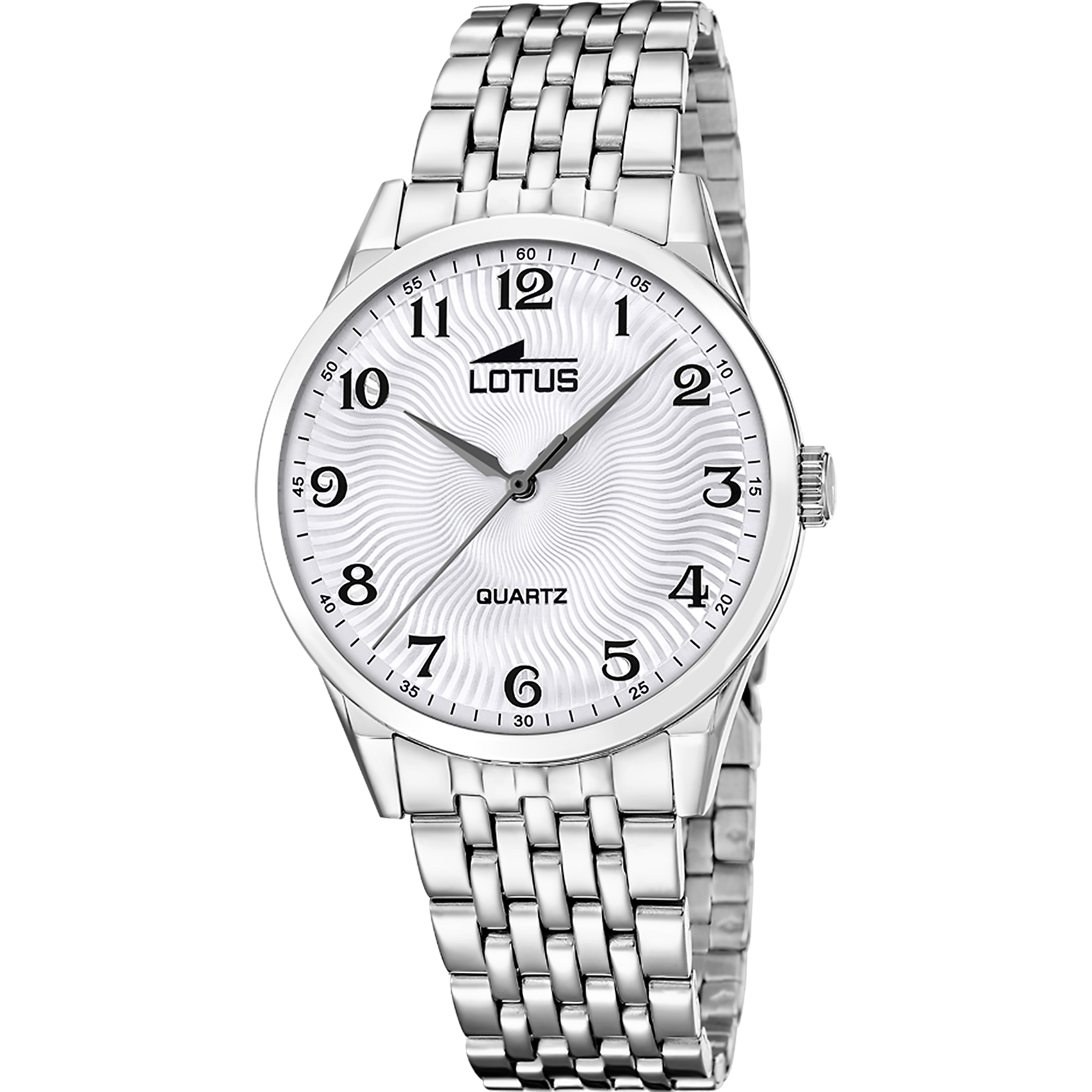 Lotus men's silver Classic Steel stainless steel watch bracelet 19056/1