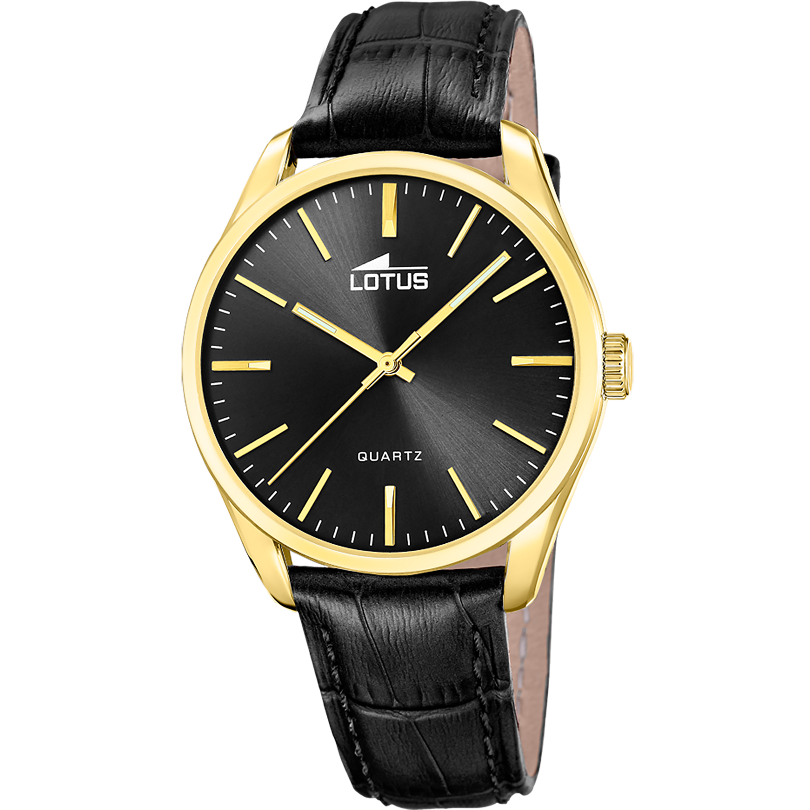 RELOJ LOTUS MINIMALIST FOR HIM 19067/4 NEGRO CORREA DE PIEL, HOMBRE