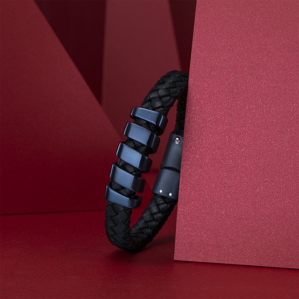 PULSERA LOTUS STYLE LS2207-2/1 CUERO, HOMBRE