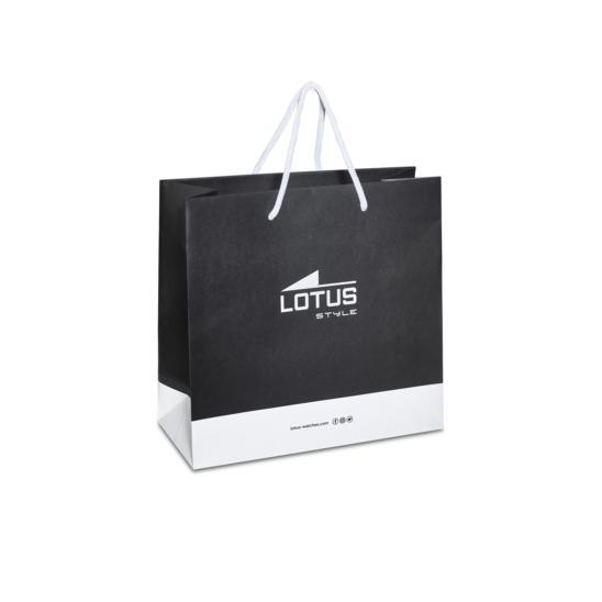 BRACCIALETTO LOTUS STYLE MEN IN BLACK LS2384-2/1 ACCIAIO INOSSIDABILE ...