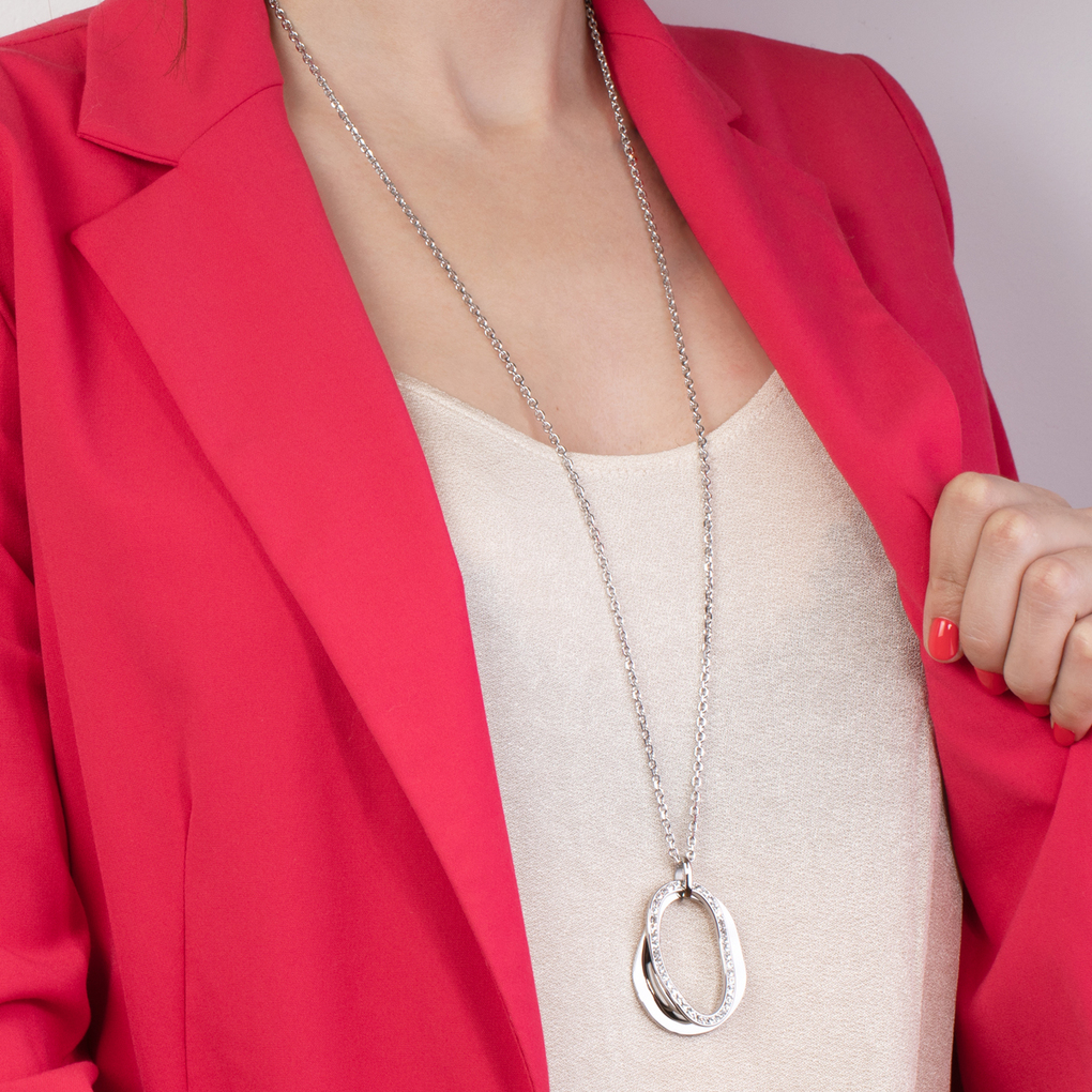 LOTUS STYLE DAMES 316L ROESTVRIJ STAAL KETTING LS1672-1/1