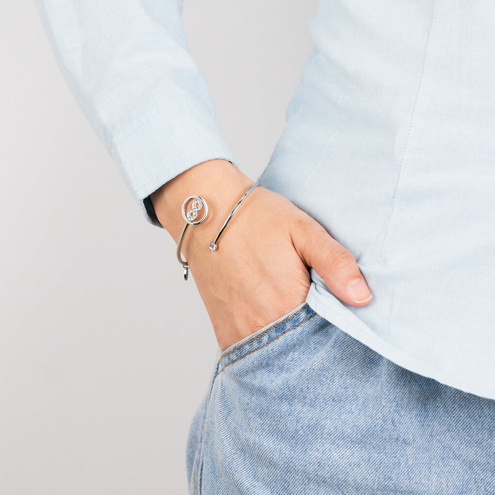 BRACCIALETTO LOTUS STYLE LS2169-2/4 ACCIAIO, DONNA