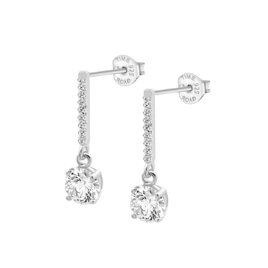 PENDIENTES TIME ROAD WS03252 PLATA, MUJER